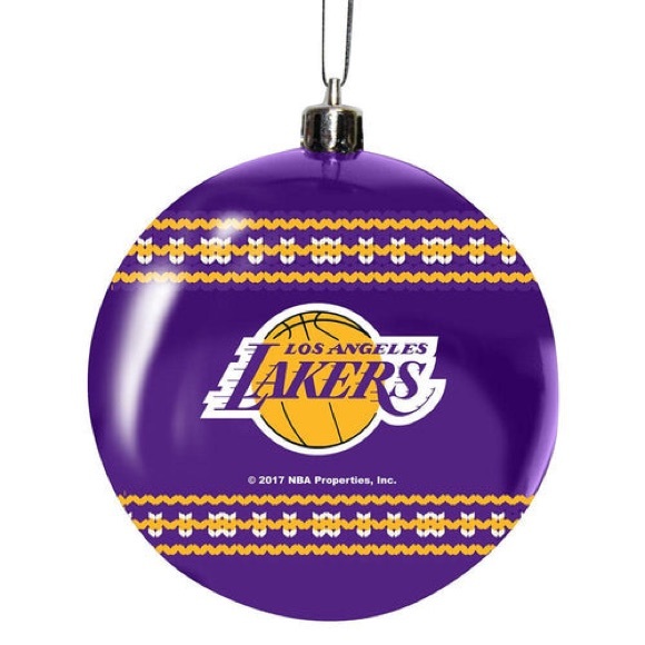 memory company | Holiday | Los Angeles Lakers 3 Plastic Sweater Ball ...